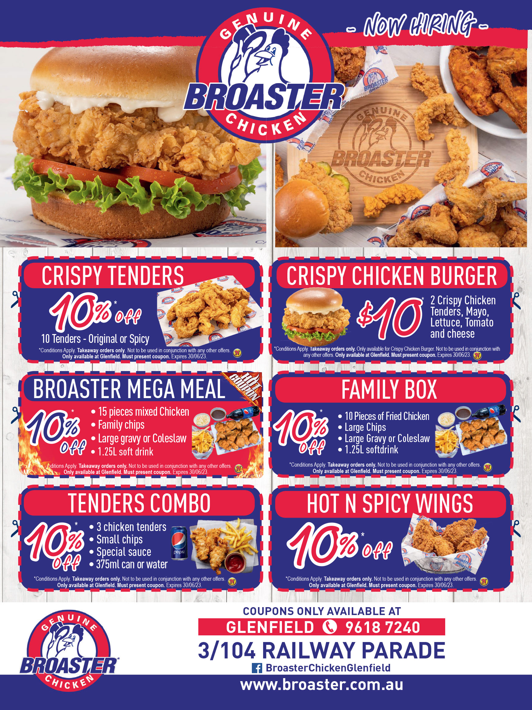Genuine Broaster Chicken (Glenfield) - Broaster Chicken Glenfield ...