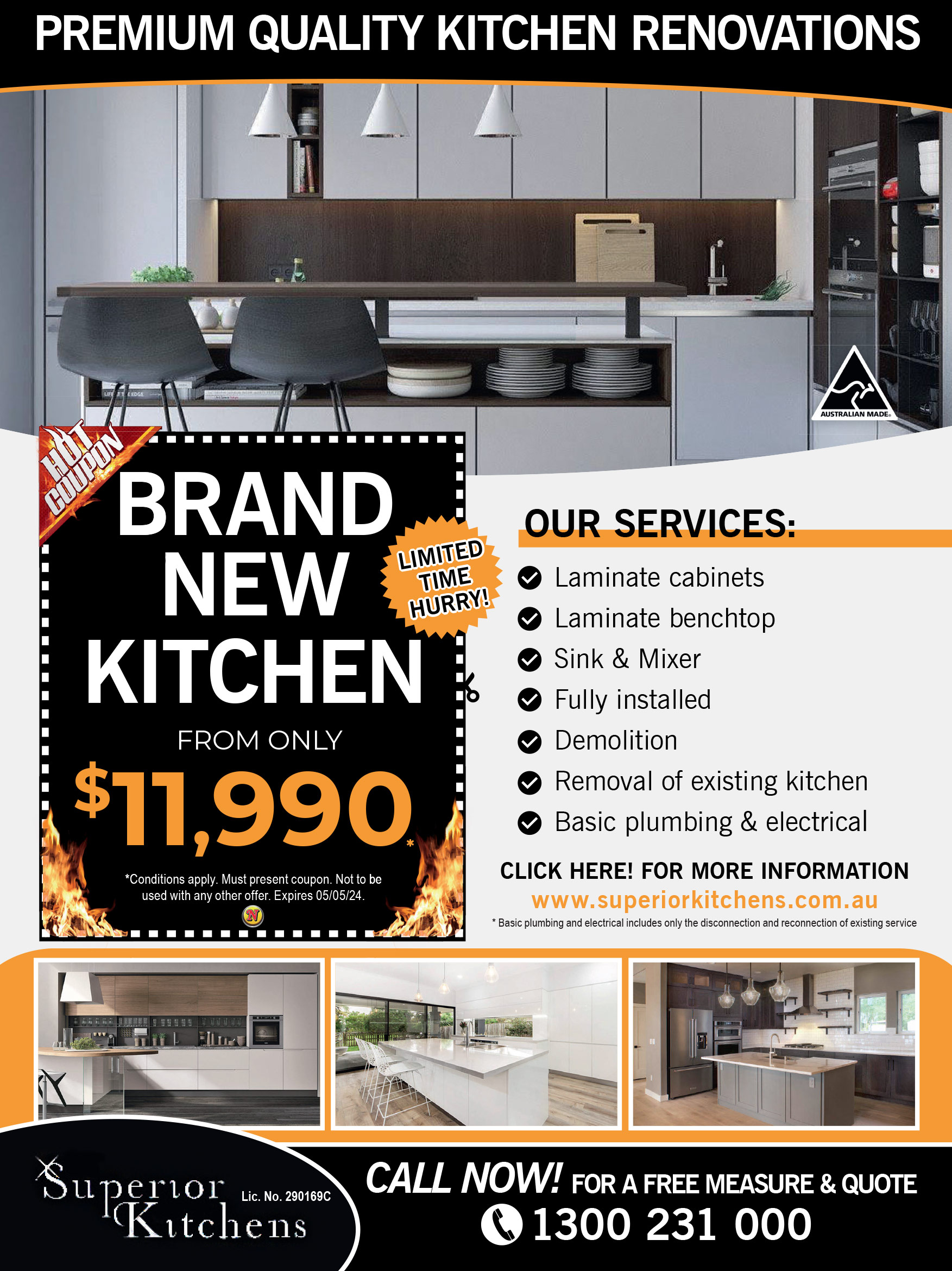 Premium Quality Kitchen Renovations - Superior Kitchens | Negotiator
